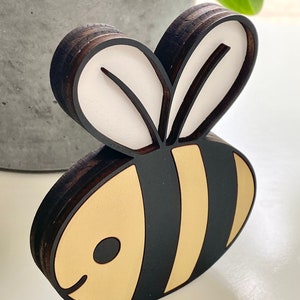 Wooden Indoor Bumble Bee Shelf Sitter | Nature | Honey Bee | Honey ...