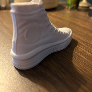 Miniature 3D Printed Converse Shoe Decoration Art Sculpture - Etsy