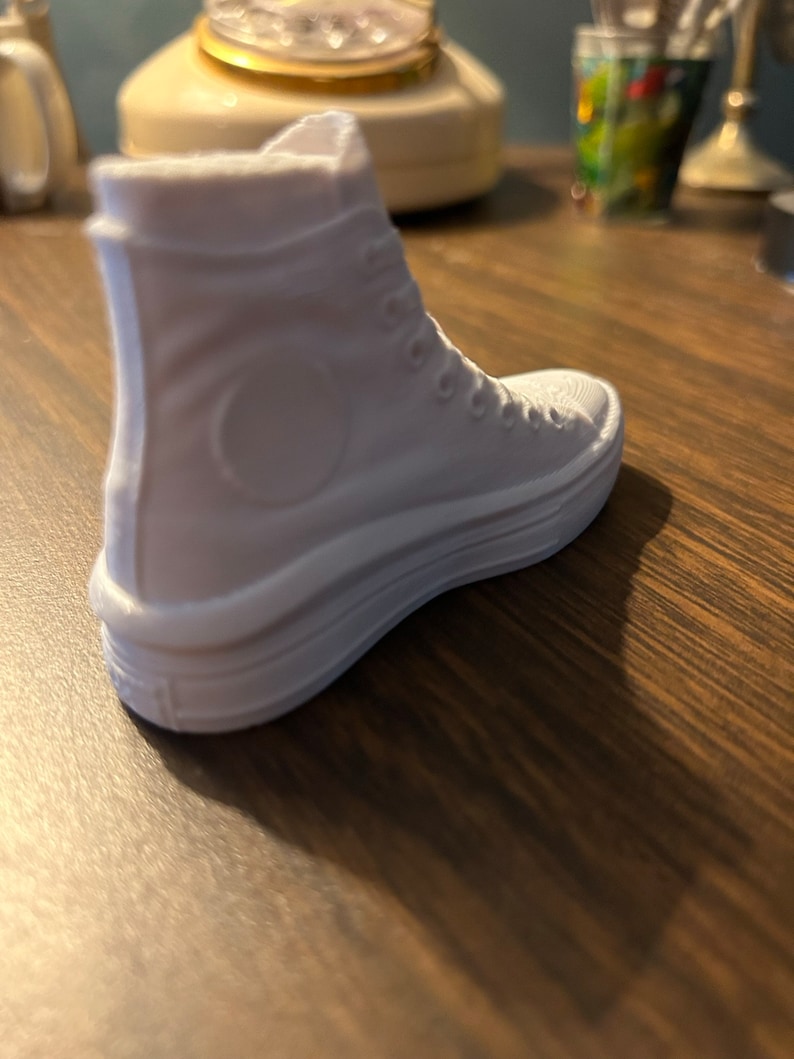 Miniature 3D Printed Converse Shoe Decoration Art Sculpture - Etsy