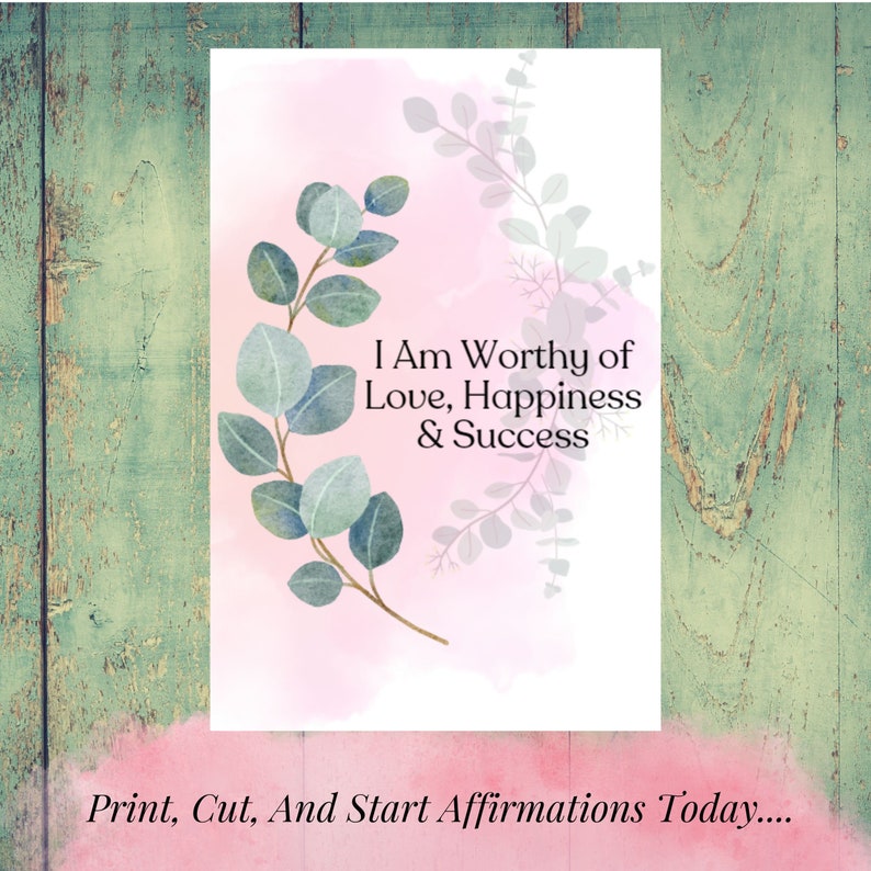 Affirmation Cards for Resilience in Challenging Times I - Etsy