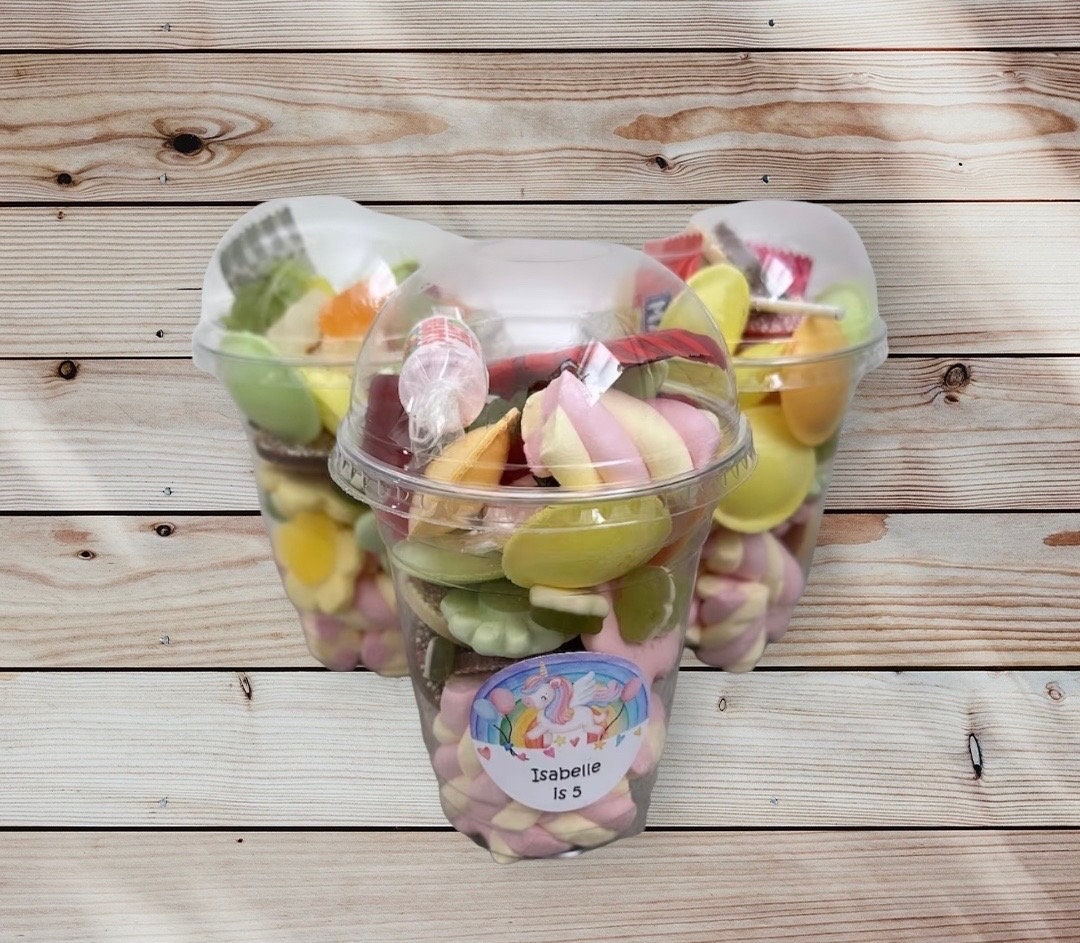 Sweet Pre Filled Party Favour Cups - Etsy