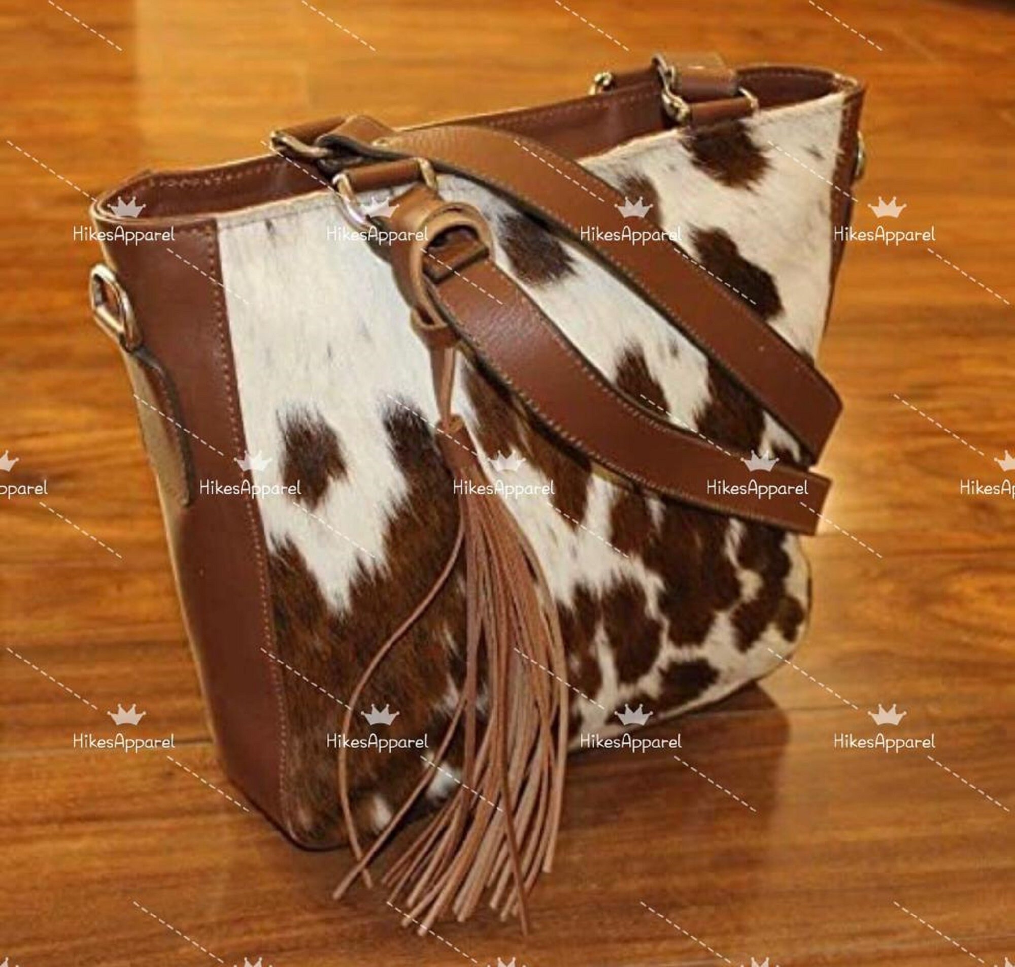 Real Cowhide Tote Bags Cowhide Leather Women Tote Bags Gift - Etsy