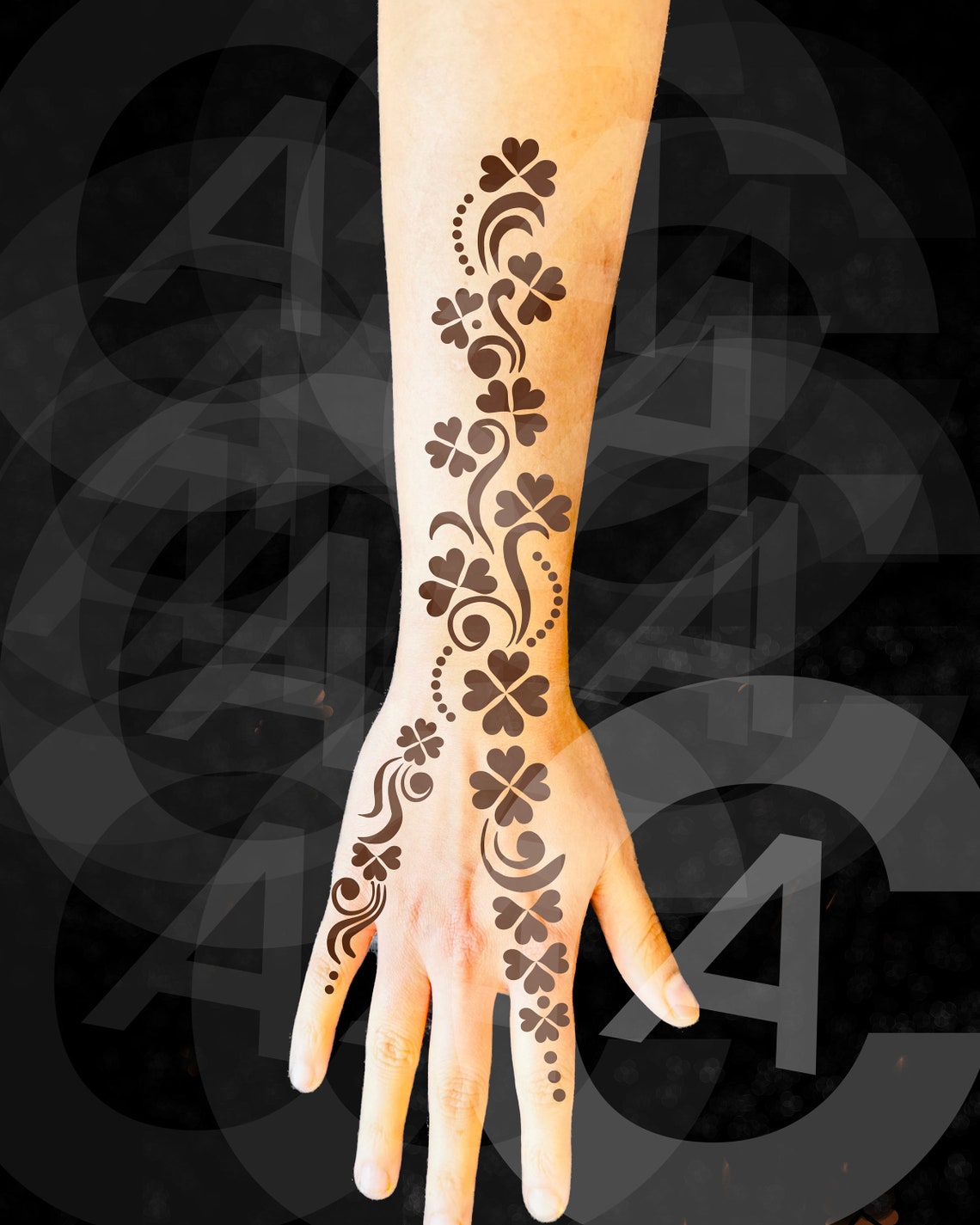 Henna Design Svg, Henna Pattern Svg, Mandala Svg, Floral Svg, Hippie ...