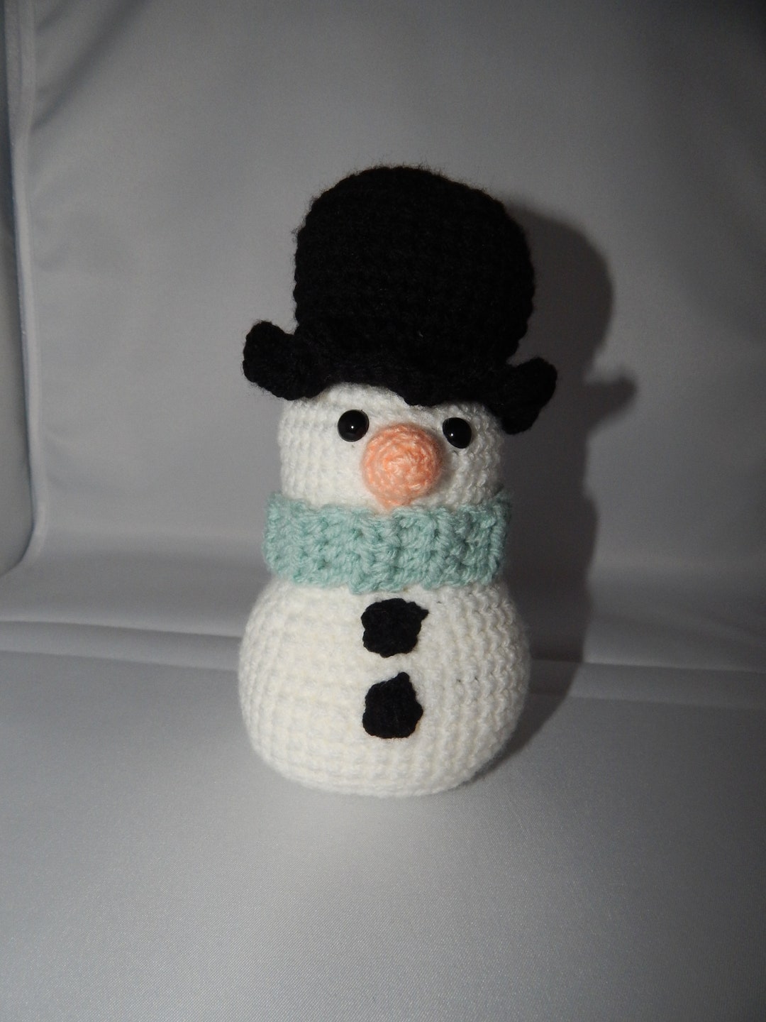 Snowman Frosti Crocheted Crochet Figure Stuffed Toy Plush Toy Christmas ...