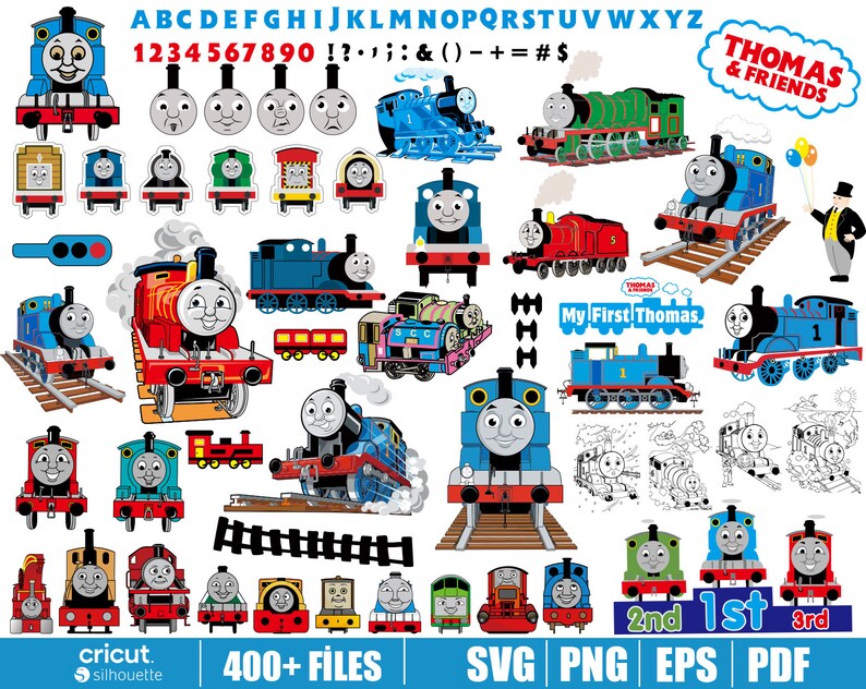 Thomas the train svg, Train svg for cricut, Thomas the train png ...
