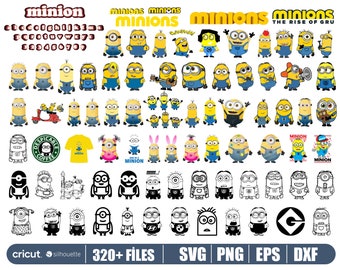 Minions Eyes Vector Bundle / Despicable Me Clip Art Svg / New - Etsy