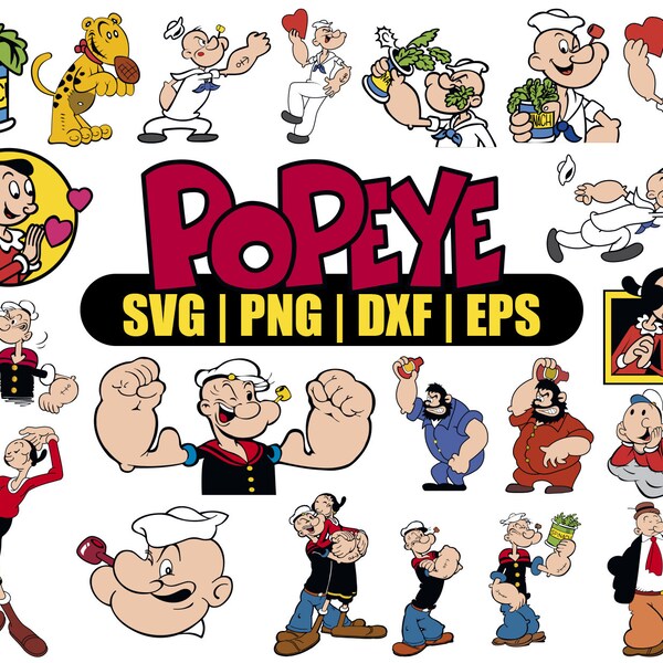 Popeye - Etsy