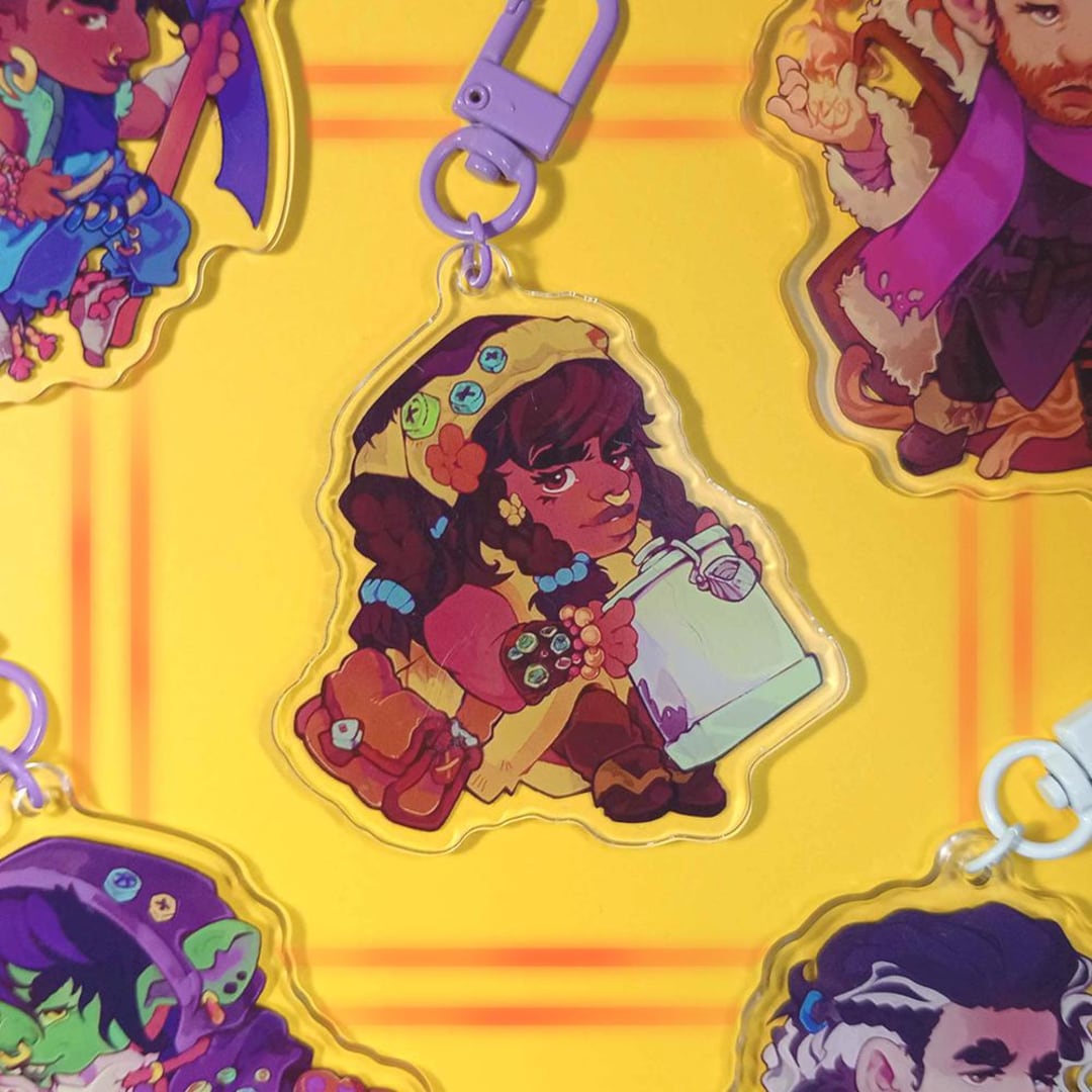 Charm | Nott & Veth | Mighty Nein | Dnd | TTRPG | Acrylic Charm - Etsy