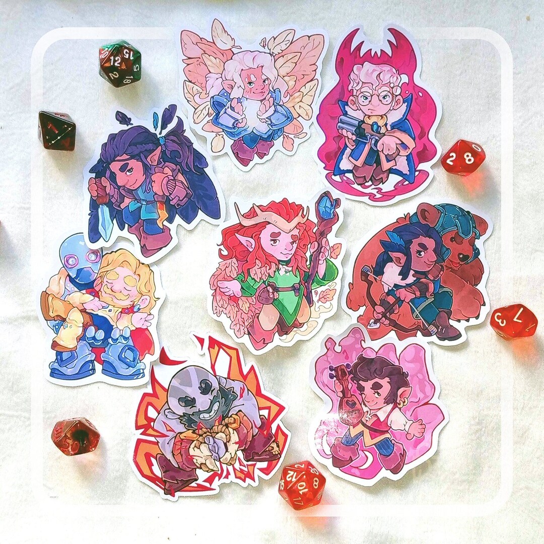 Sticker | Vox Machina Party - Etsy