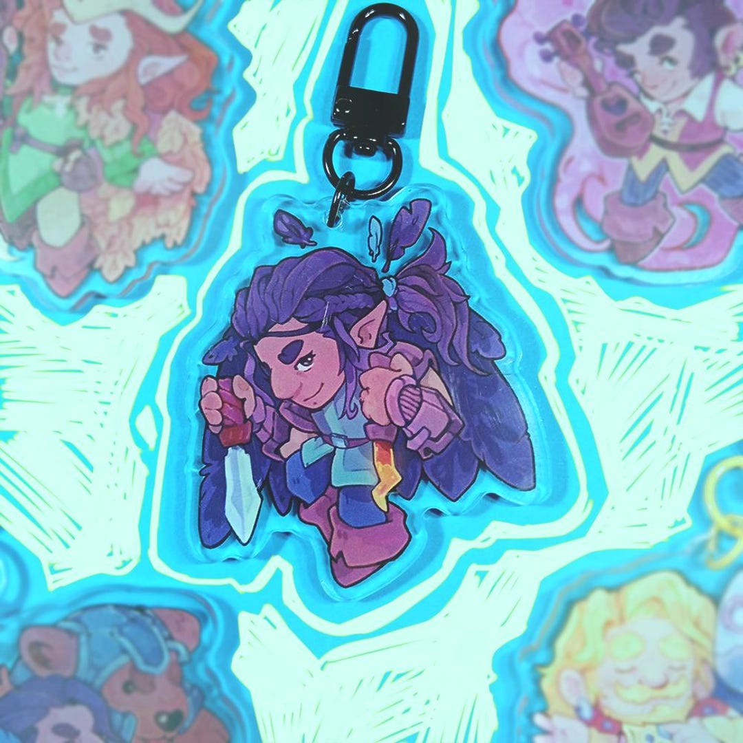 Charm | Vox Machina Vax'ildan | Dnd | Dungeons and Dragons | Acrylic ...