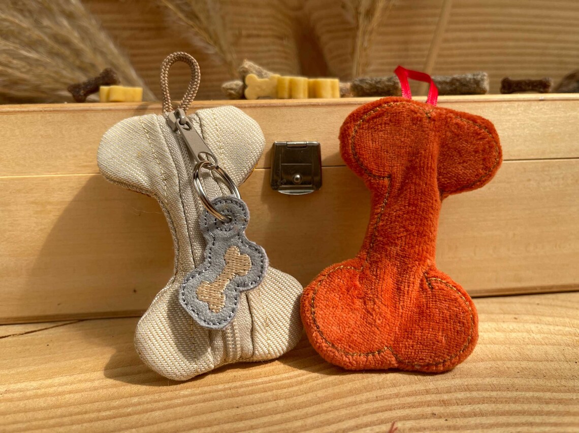 Embroidery File Bone Bag for 4x4'' Hoop With Zipper, in the Hoop Junior ...