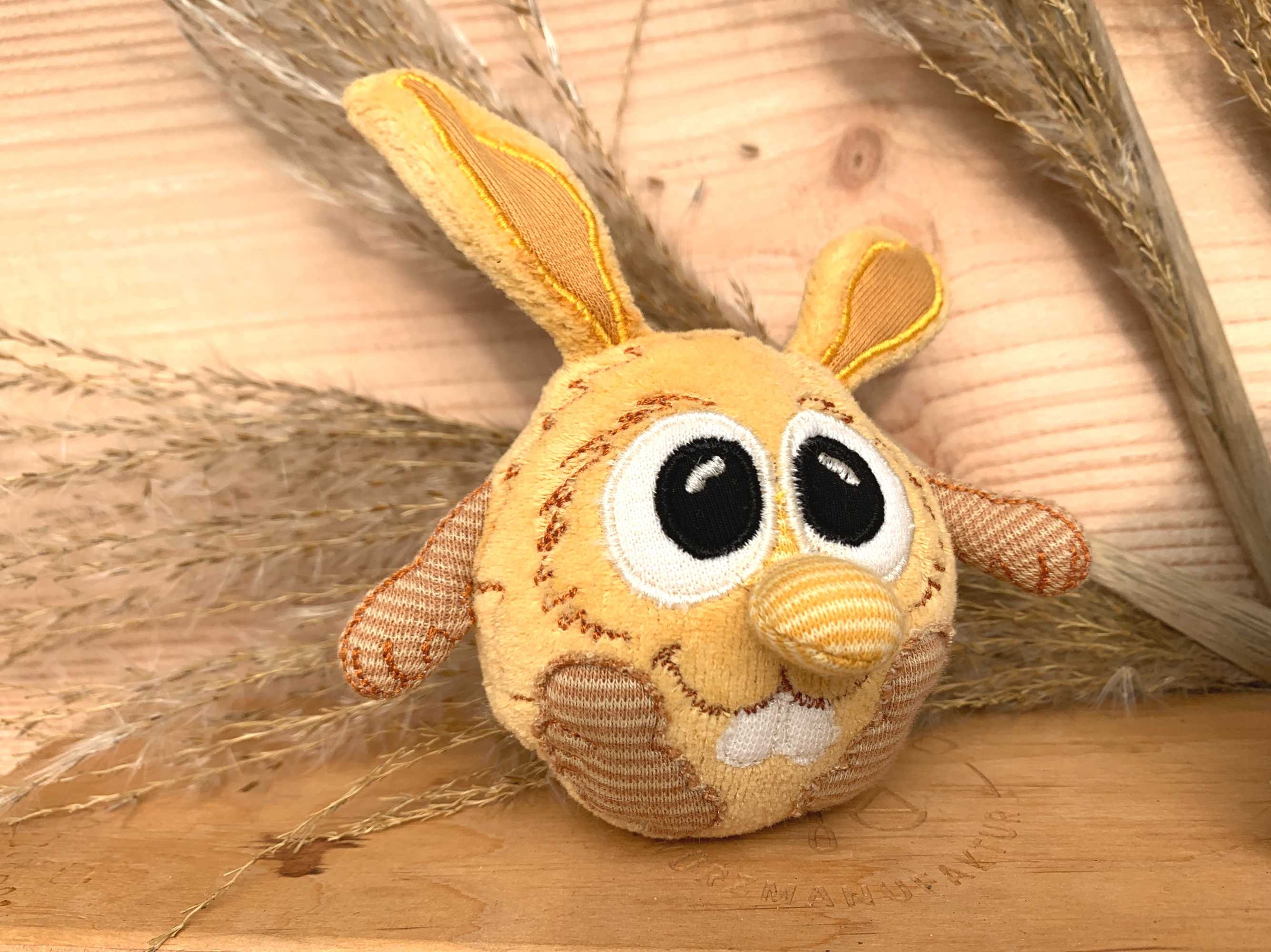 Embroidery File Bunny Troll in the Hoop 4x4 Hoop Cuddly Toy Embroidery ...
