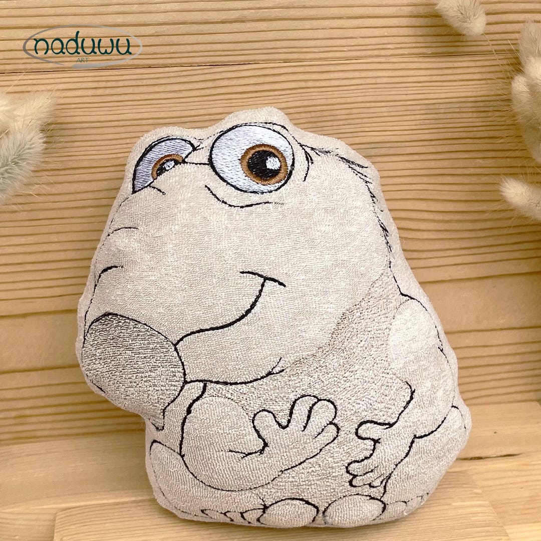 ITH Stuffie Nib 8x8.3, Embroidery File Knuffelchen, in the Hoop Stuffed ...