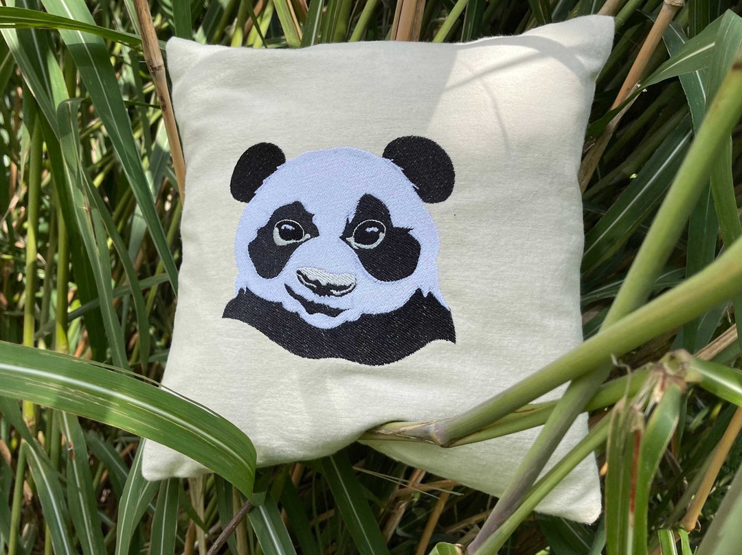 Panda Embroidery File, 7 Sizes, Instant Download, ZIP File, Machine ...