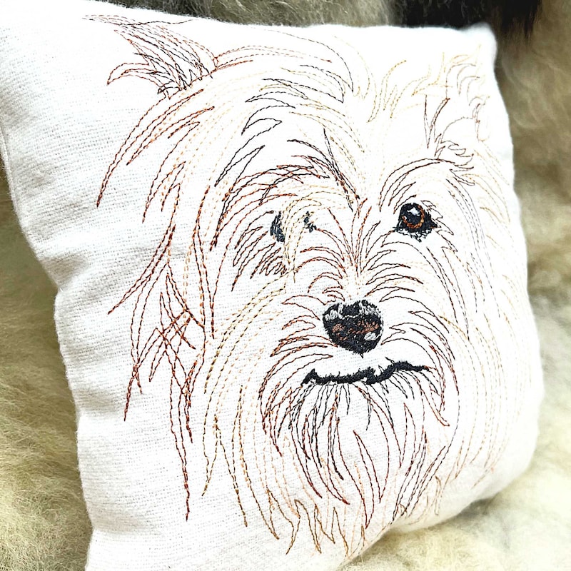 Dog Embroidery - Etsy