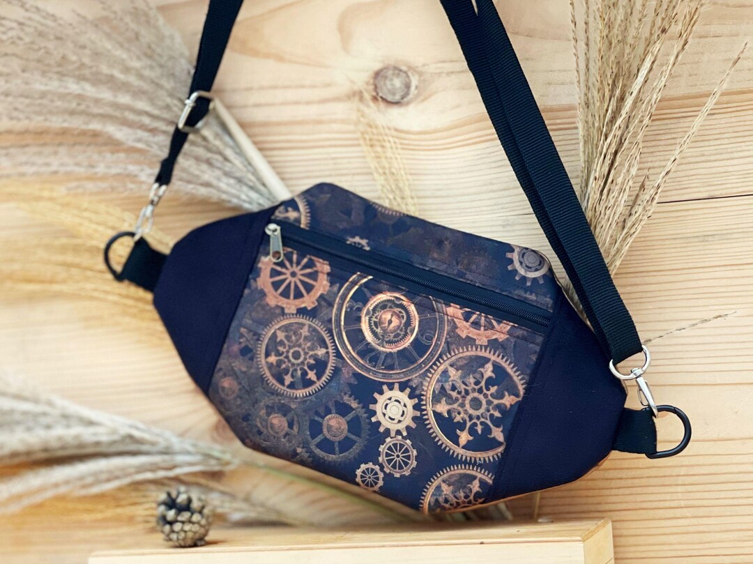 ITH Embroidery File Crossbody Bag 7''x12'' With Inner Pocket, in the ...