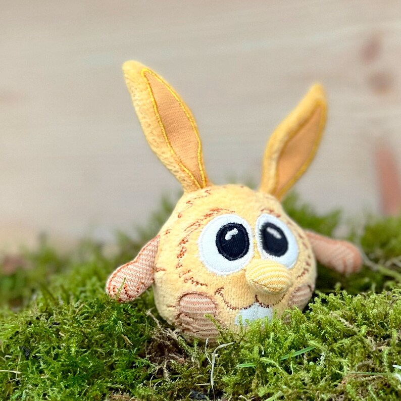 Embroidery File Bunny Troll in the Hoop 4x4 Hoop Cuddly Toy Embroidery ...
