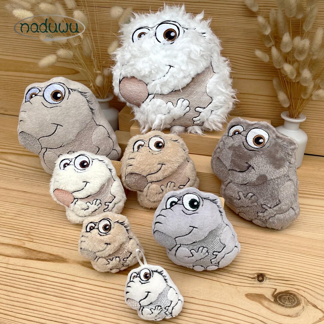 ITH Stuffie Nib Set With 7 Sizes, Embroidery File Knuffelchen, in the ...