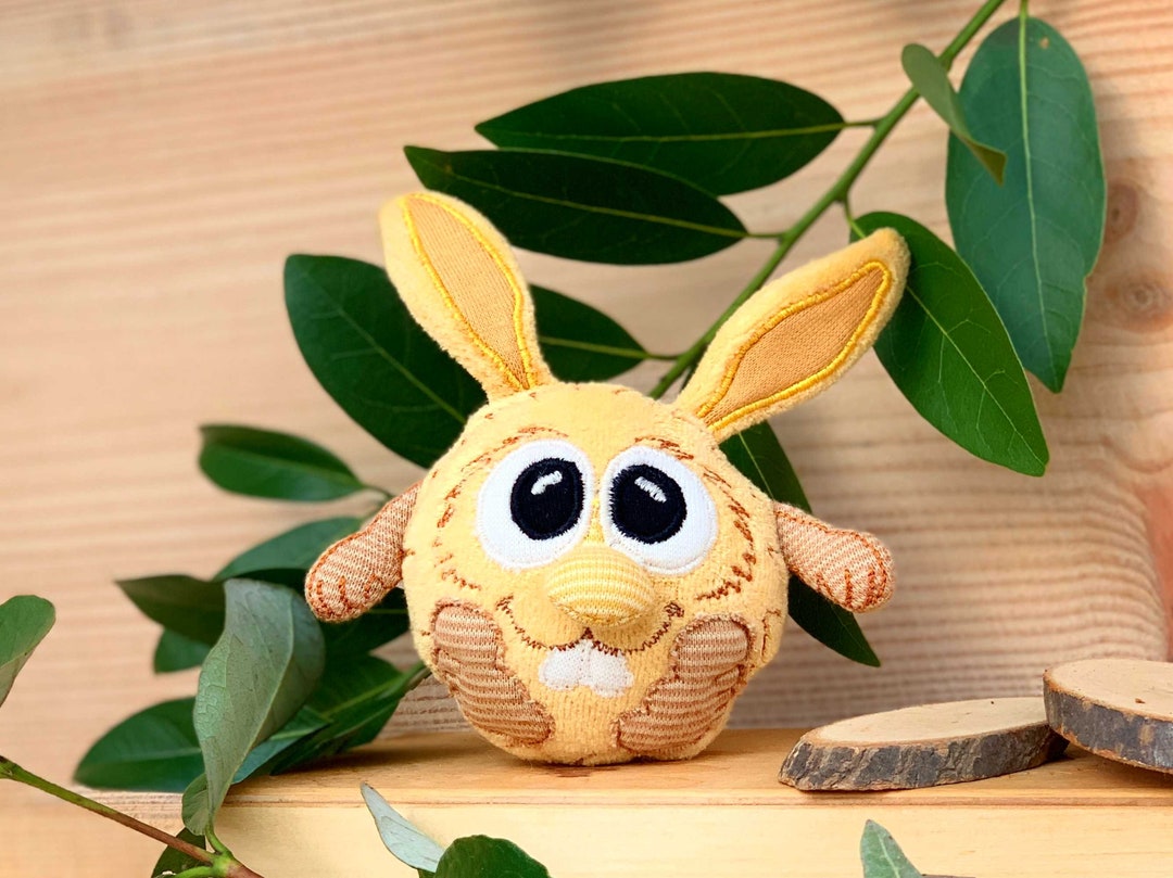 Embroidery File Bunny Troll in the Hoop 4x4 Hoop Cuddly Toy Embroidery ...