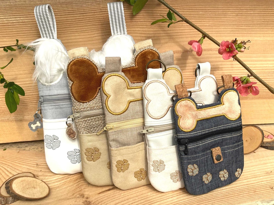 Zipper Bag 5 Sizes in the Hoop Set Bag With Insert Pocket at Front ...