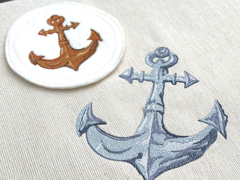 Stickdatei Anker, 4 Größen, Instant Download, ZIP-Datei, Maschinenstickerei - Etsy.de