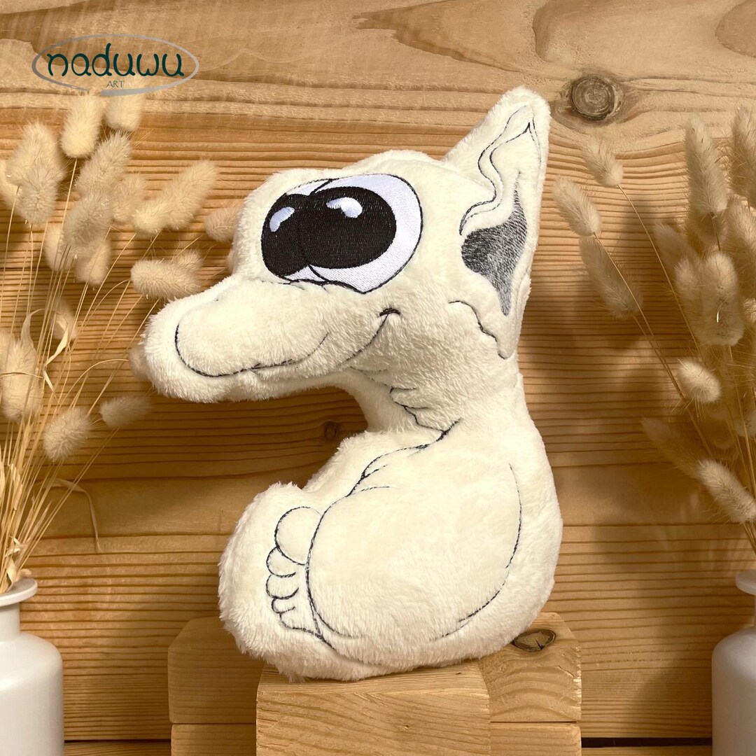 ITH Stuffie Skjou in 9,4x12,6, Embroidery File Knuffelchen, in the Hoop ...
