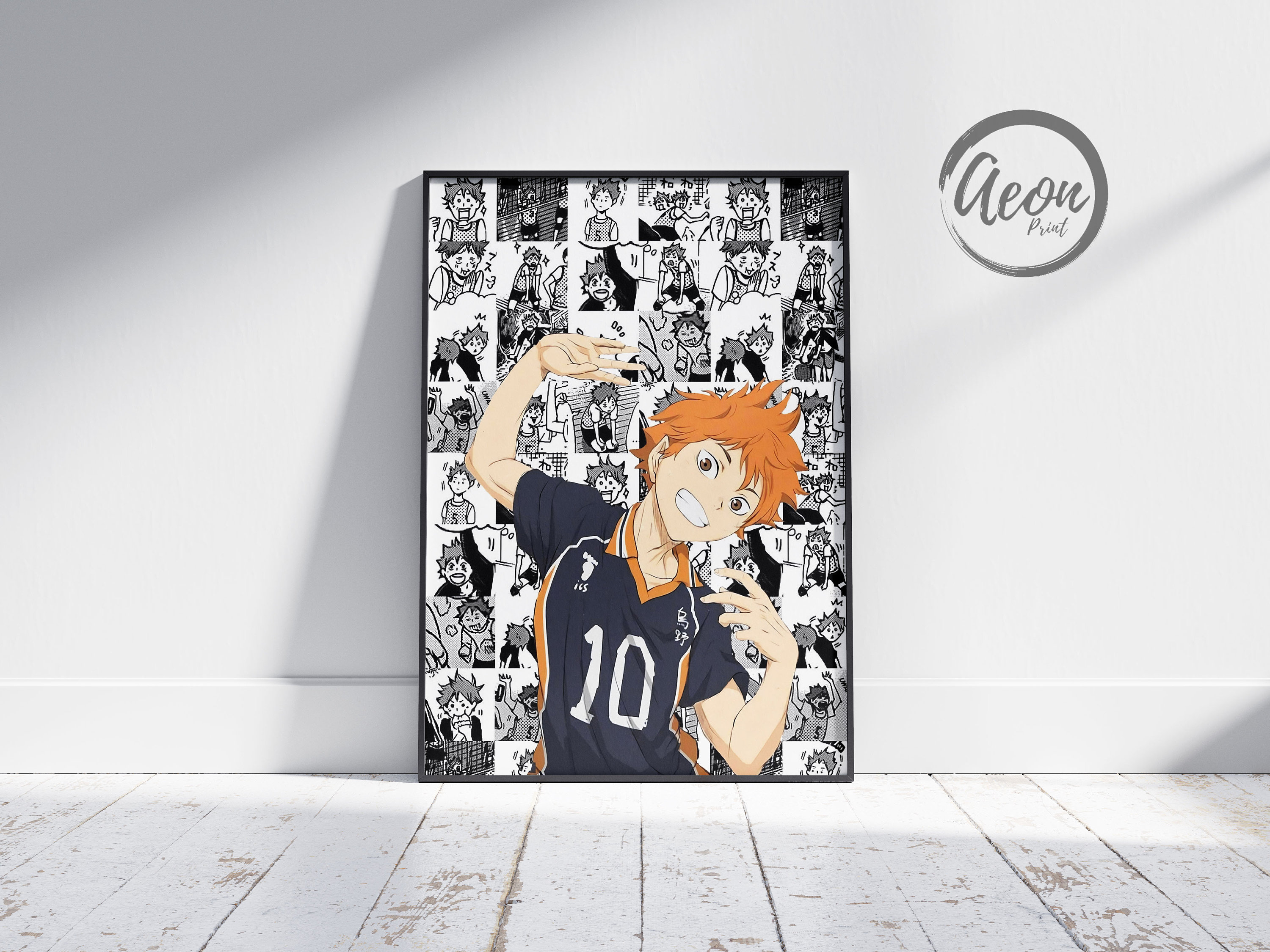 Anime Manga Character Poster _ Minimalist Anime Poster _ Minimalist ...
