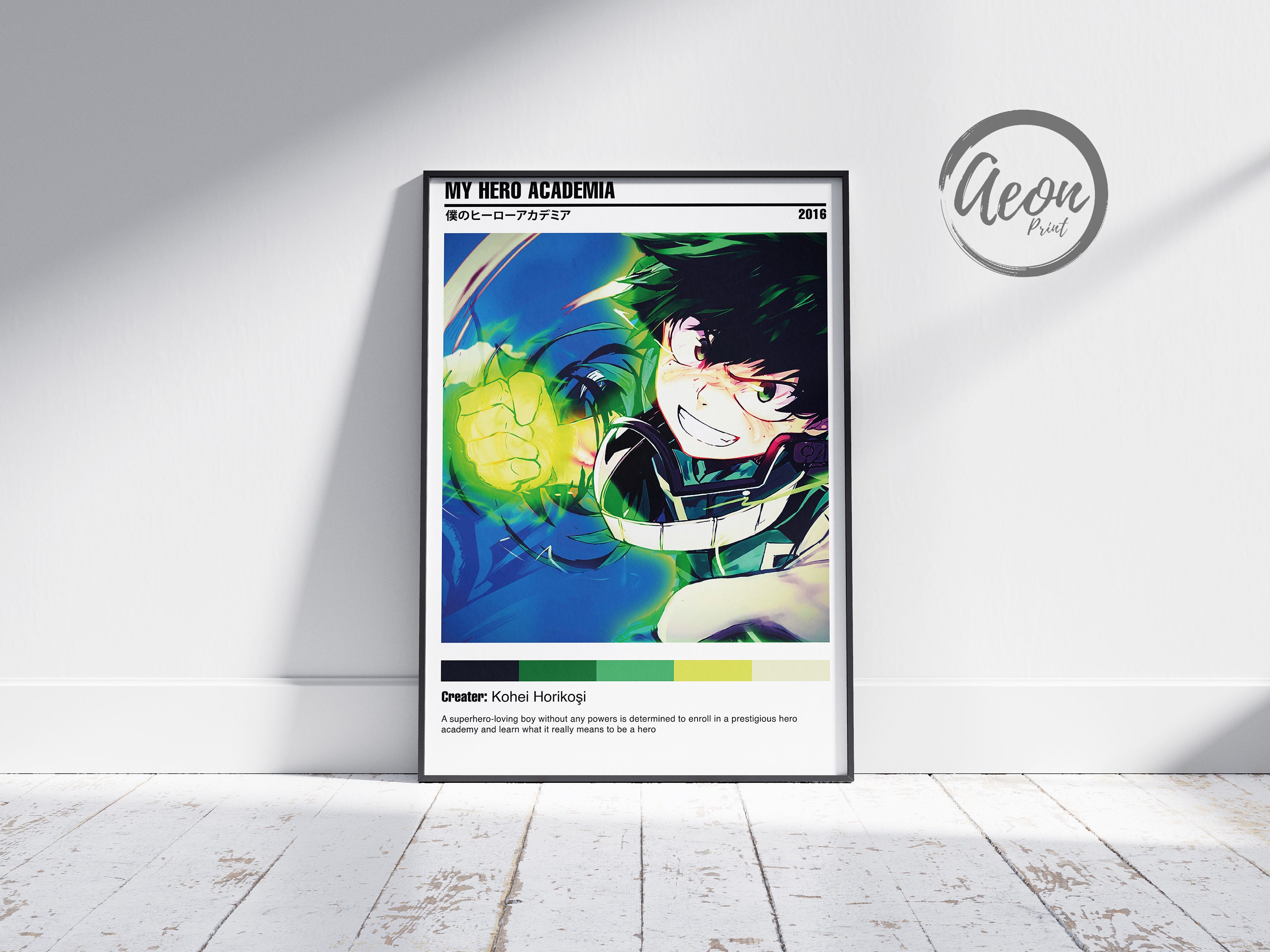 Anime Manga Poster _ Minimalist Anime Poster _ Minimalist - Etsy
