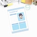Chibi Anime Daily Journal - Printable Undated Digital Daily Journal ...