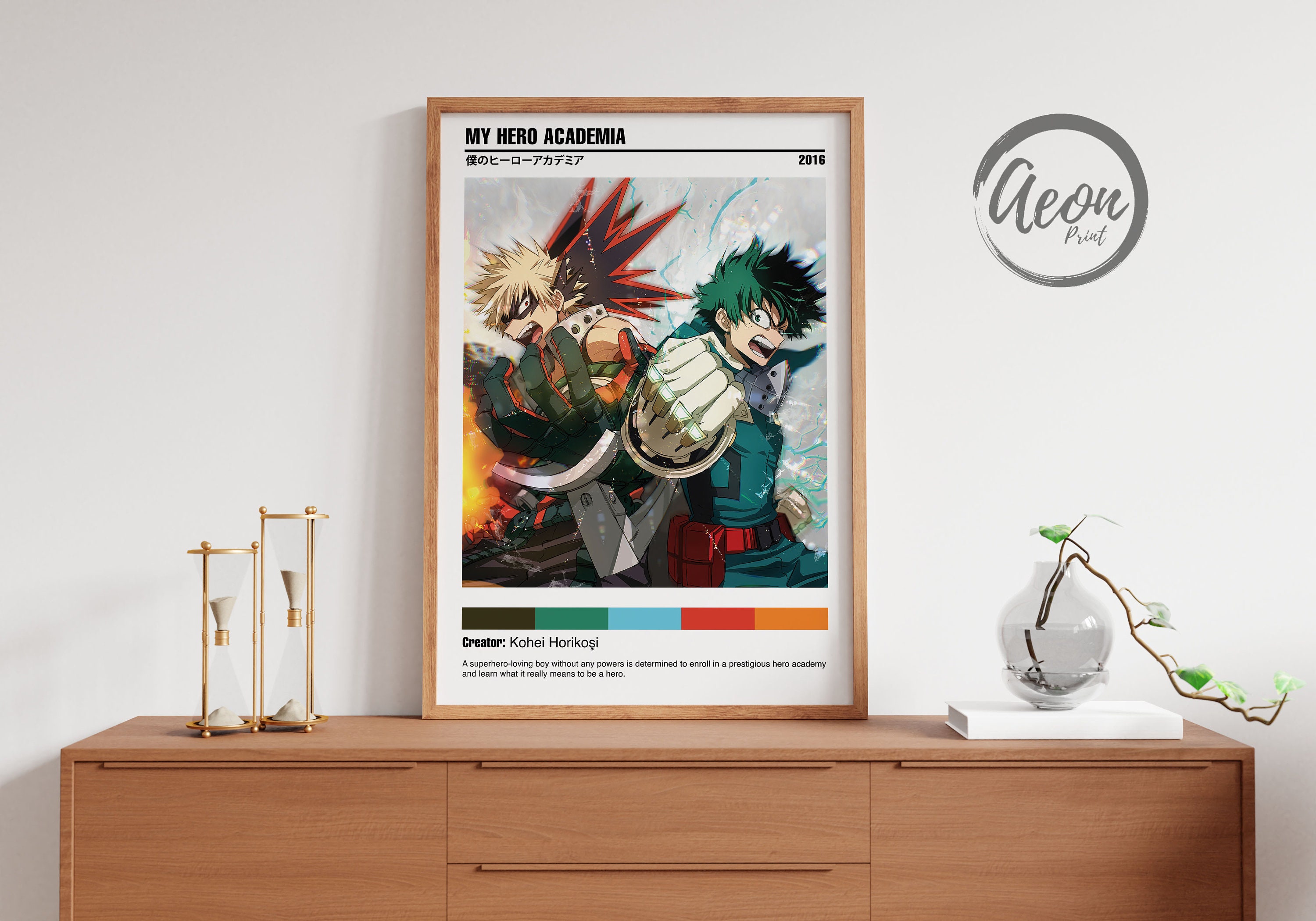 Anime Manga Poster _ Minimalist Anime Poster _ Minimalist - Etsy