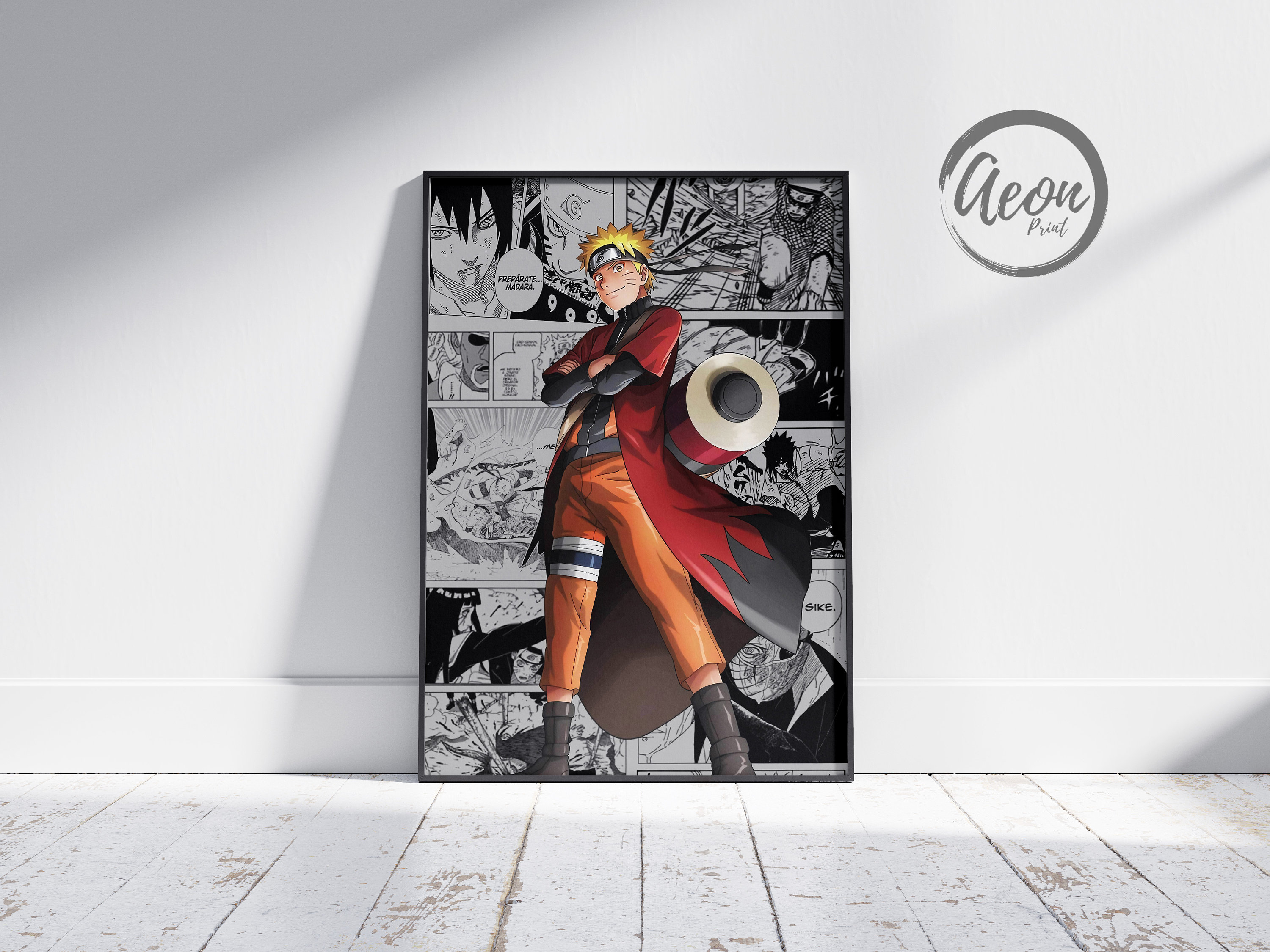 Anime Manga Character Poster _ Minimalist Anime Poster _ Minimalist ...
