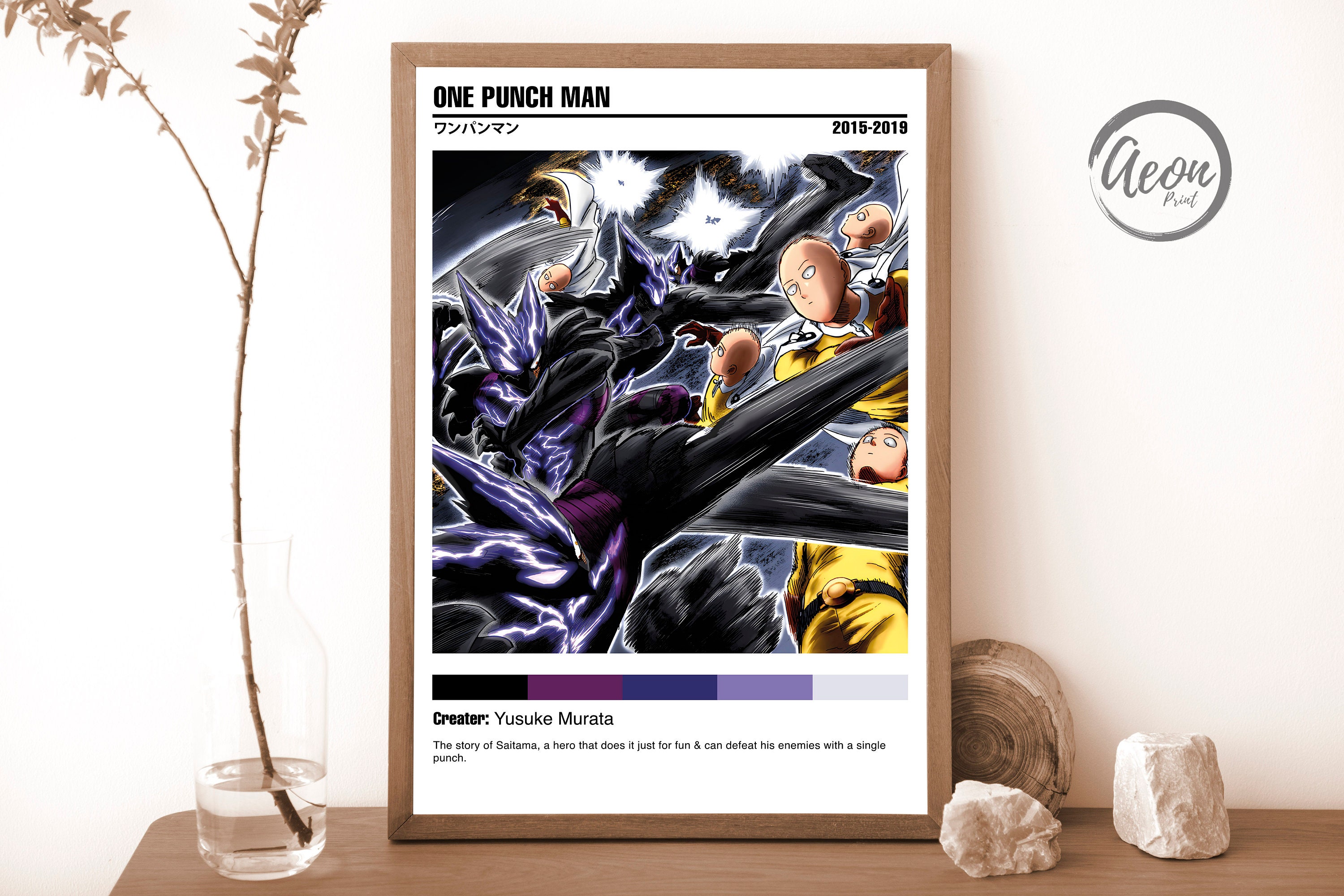 Anime Manga Poster _ Minimalist Anime Poster _ Minimalist - Etsy