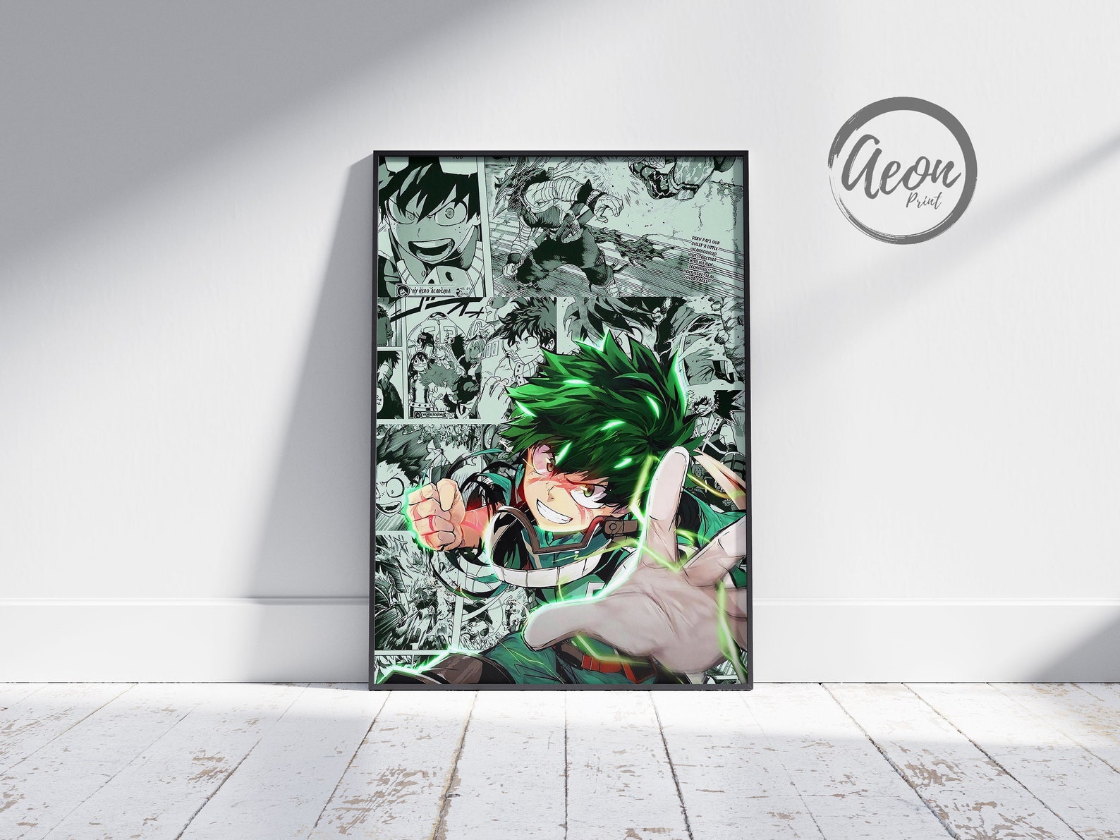 Anime Manga Character Poster _ Minimalist Anime Poster _ Minimalist ...