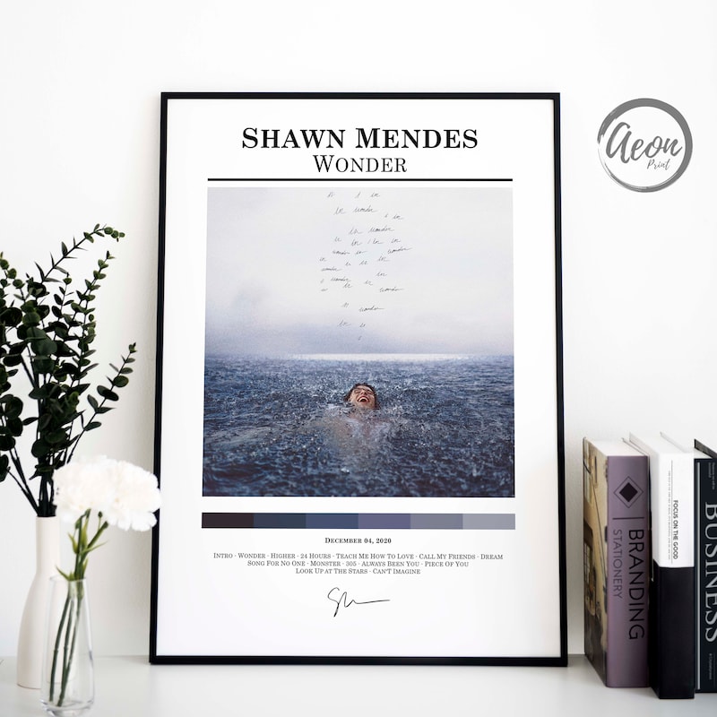 Shawn mendes poster - Etsy España