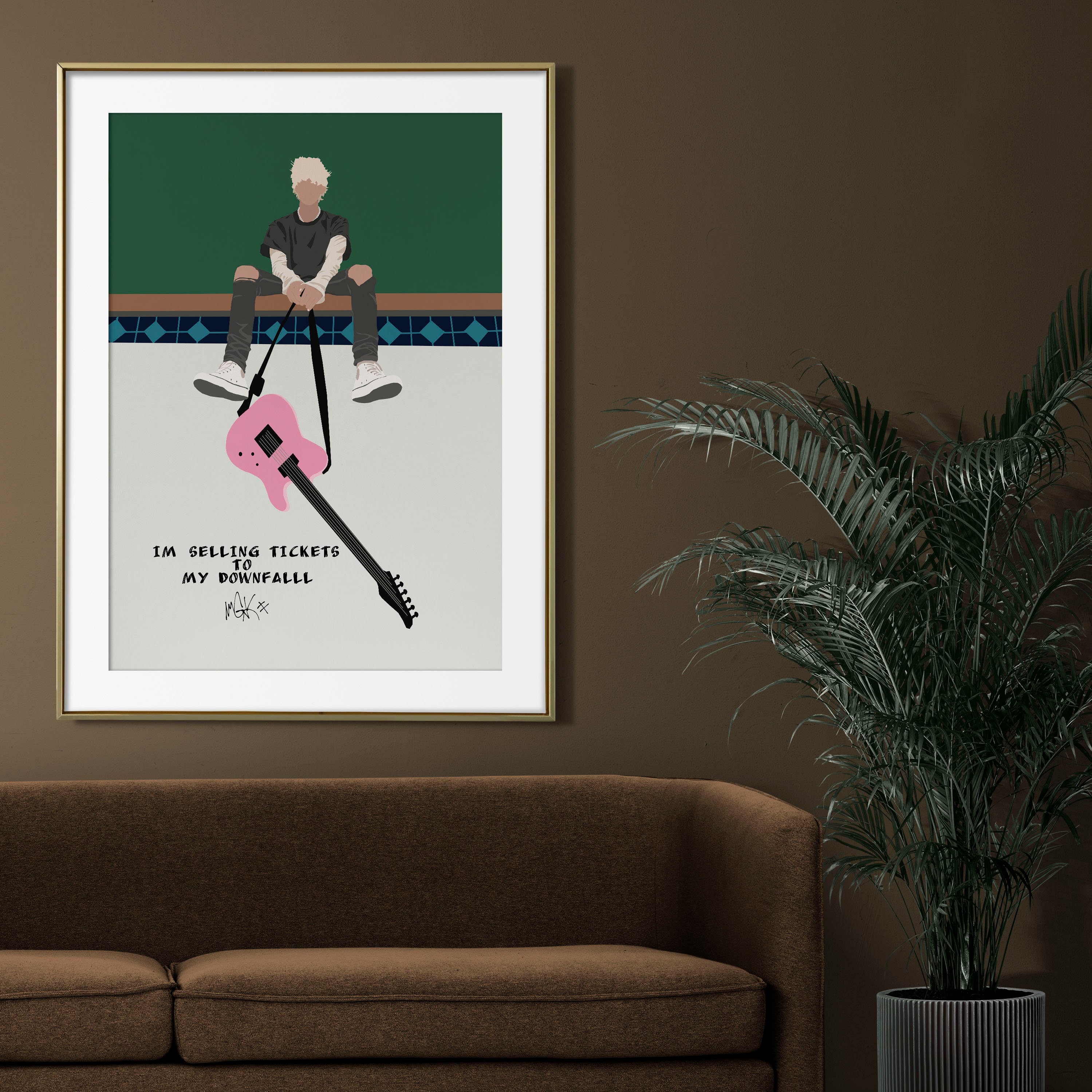 Album Poster _ MGK Print _ Wall Art Printing _ Custom Poster _ Wall ...