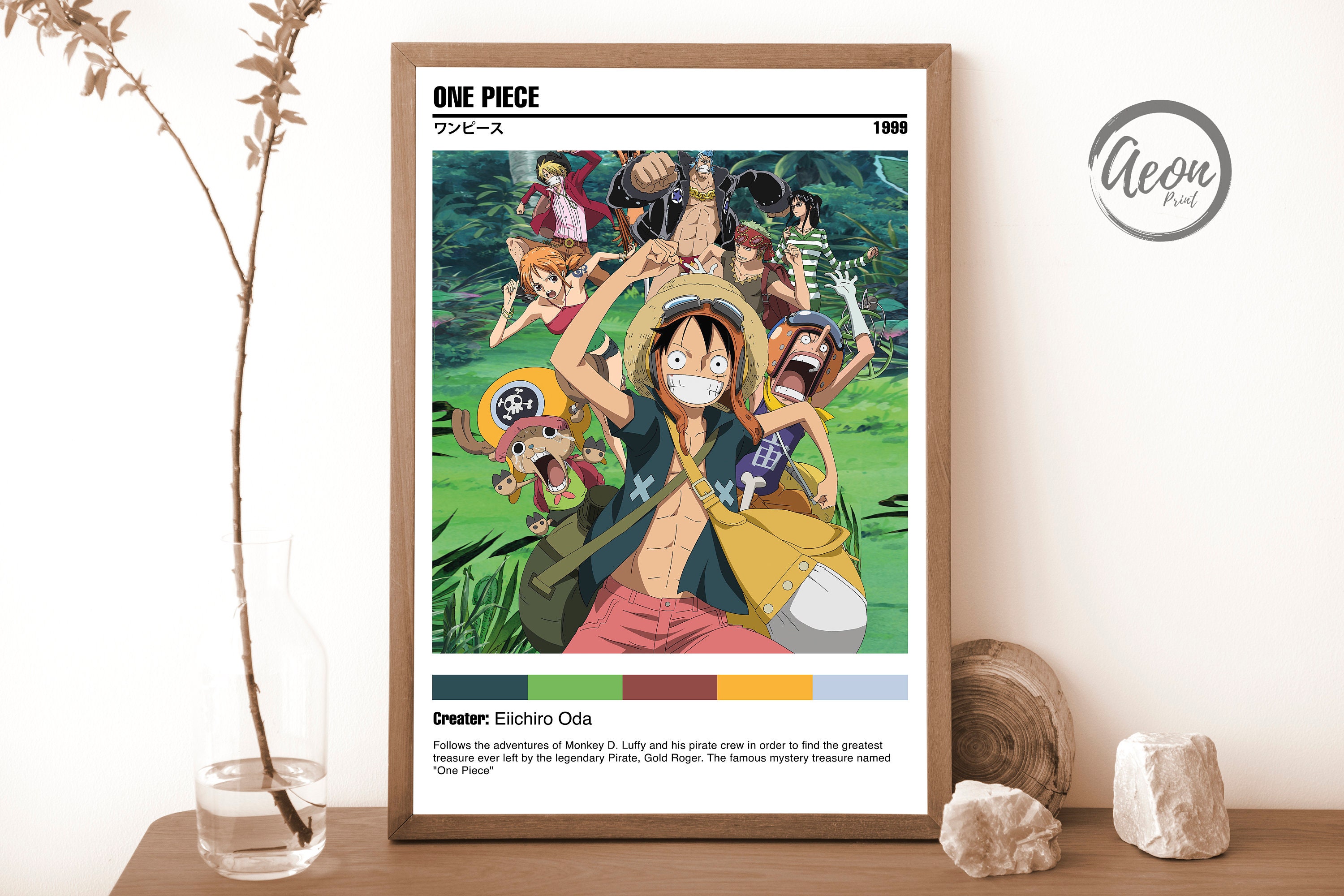 Anime Manga Poster _ Minimalist Anime Poster _ Minimalist Poster ...