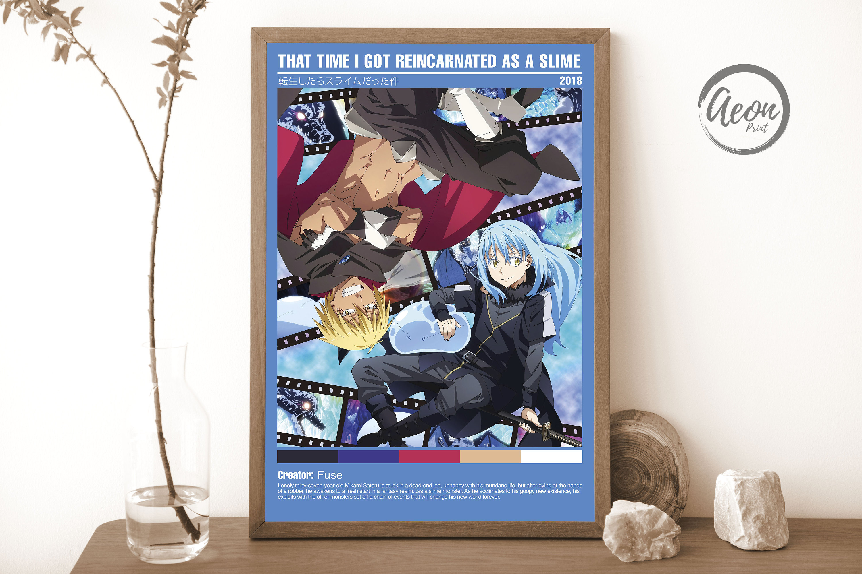 Anime Manga Poster _ Minimalist Anime Poster _ Minimalist Poster ...