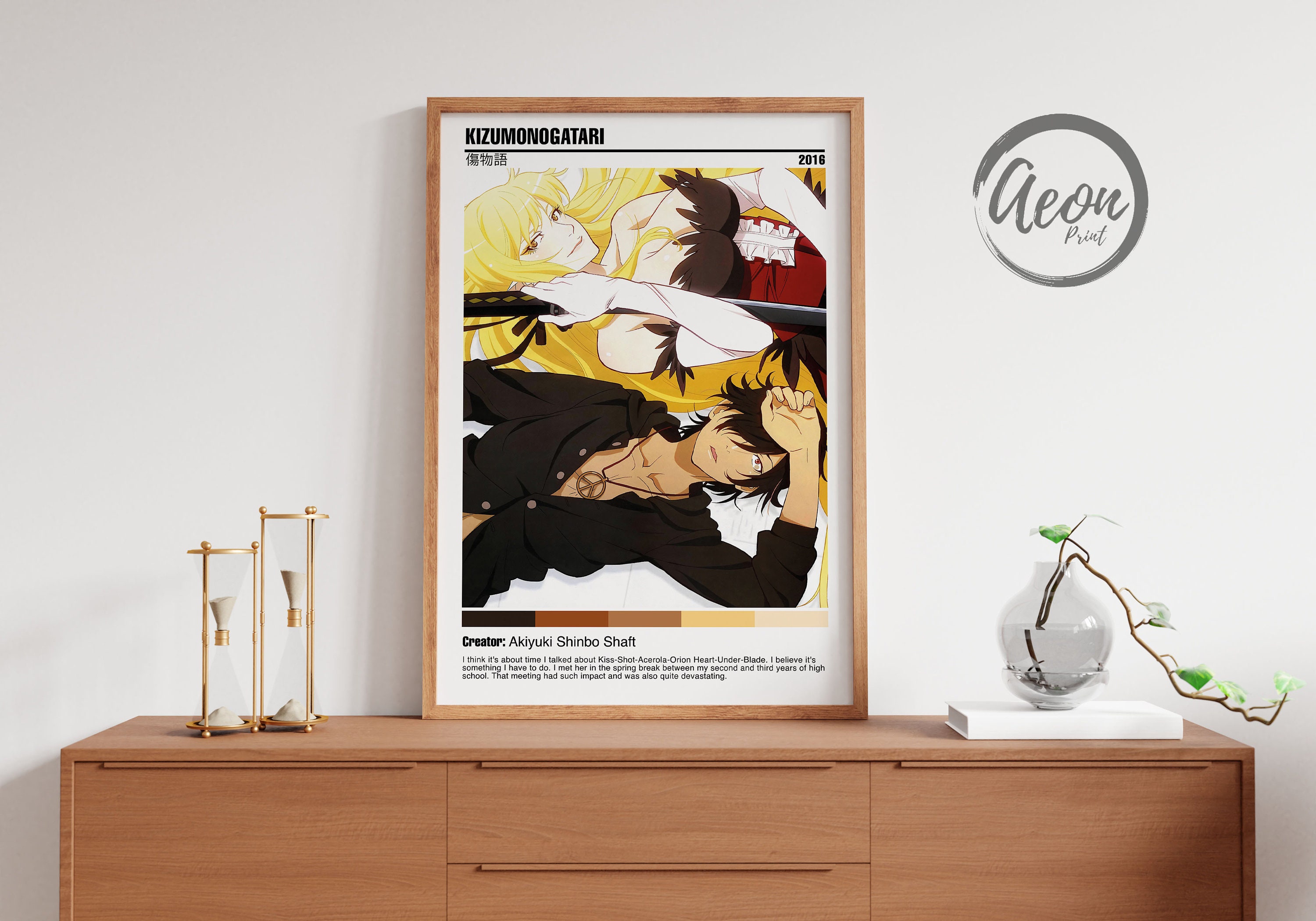 Anime Manga Poster _ Minimalist Anime Poster _ Minimalist Poster ...