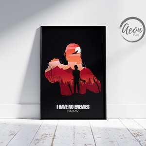 I Have No Enemies _ Anime Manga Poster _ Minimalist Anime Poster ...