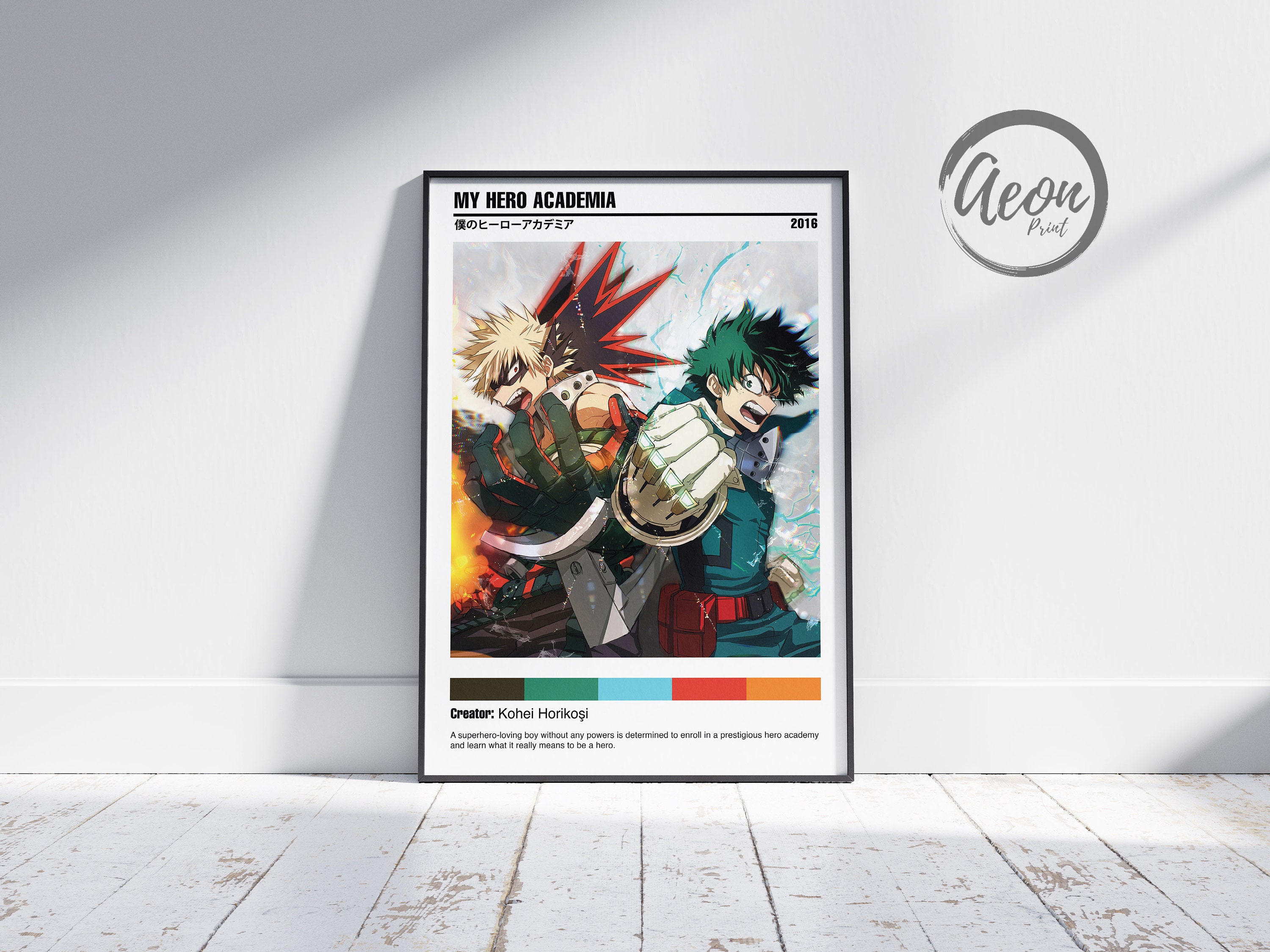 Anime Manga Poster _ Minimalist Anime Poster _ Minimalist Poster ...