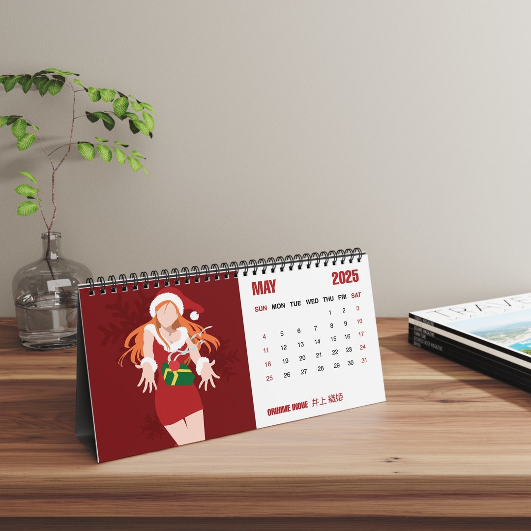2025 Anime Manga Desk Calendar 2025 Desk Calendar 2025 Calendar Anime ...