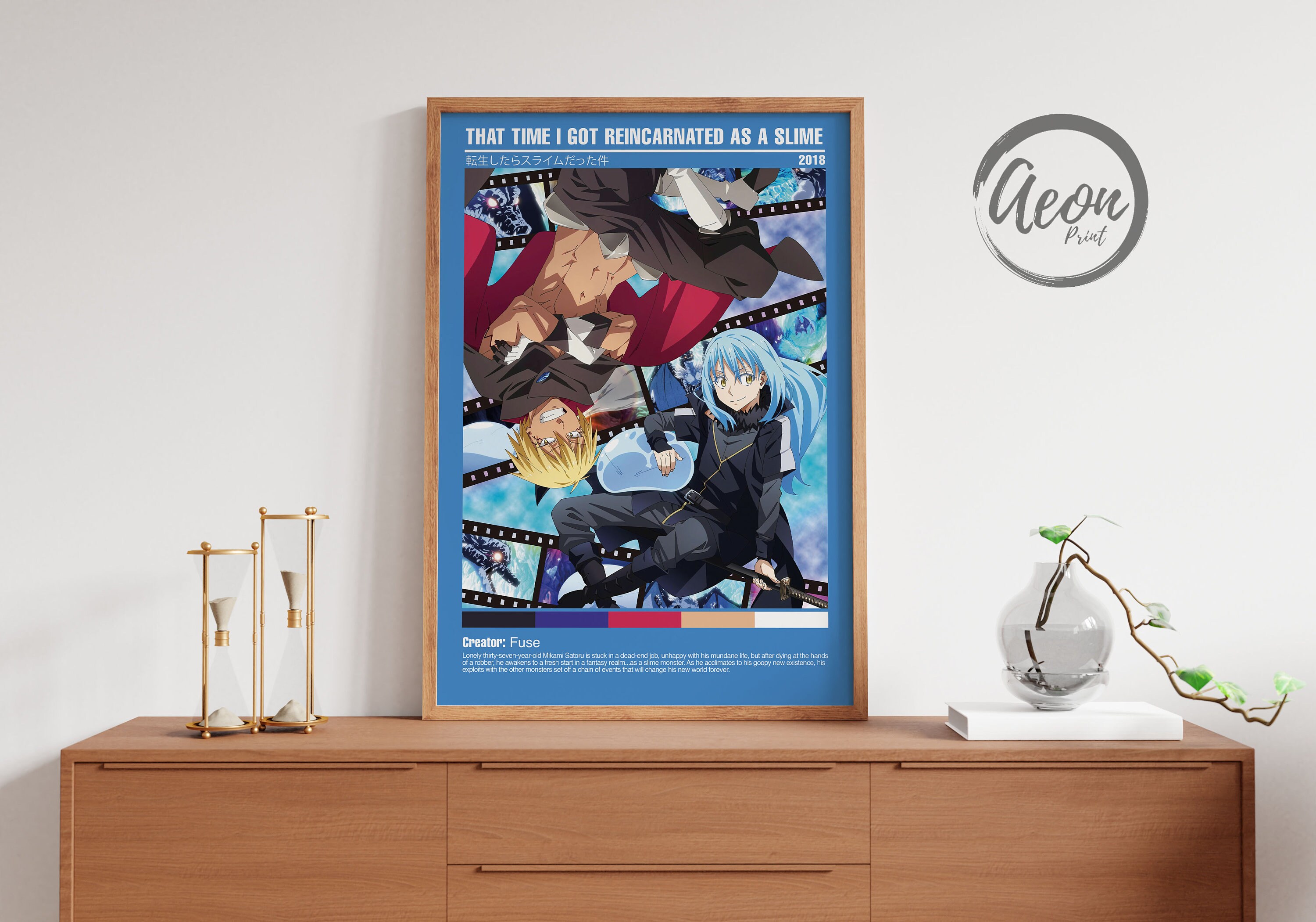 Anime Manga Poster _ Minimalist Anime Poster _ Minimalist - Etsy