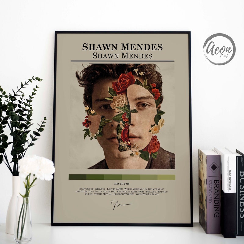 Shawn mendes poster - Etsy España