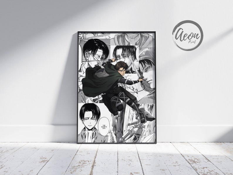 Anime Manga Character Poster _ Minimalist Anime Poster _ Minimalist ...