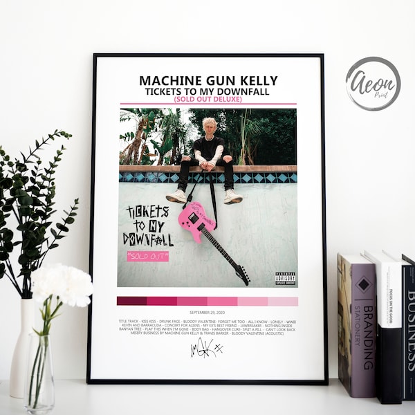 Mgk Poster - Etsy