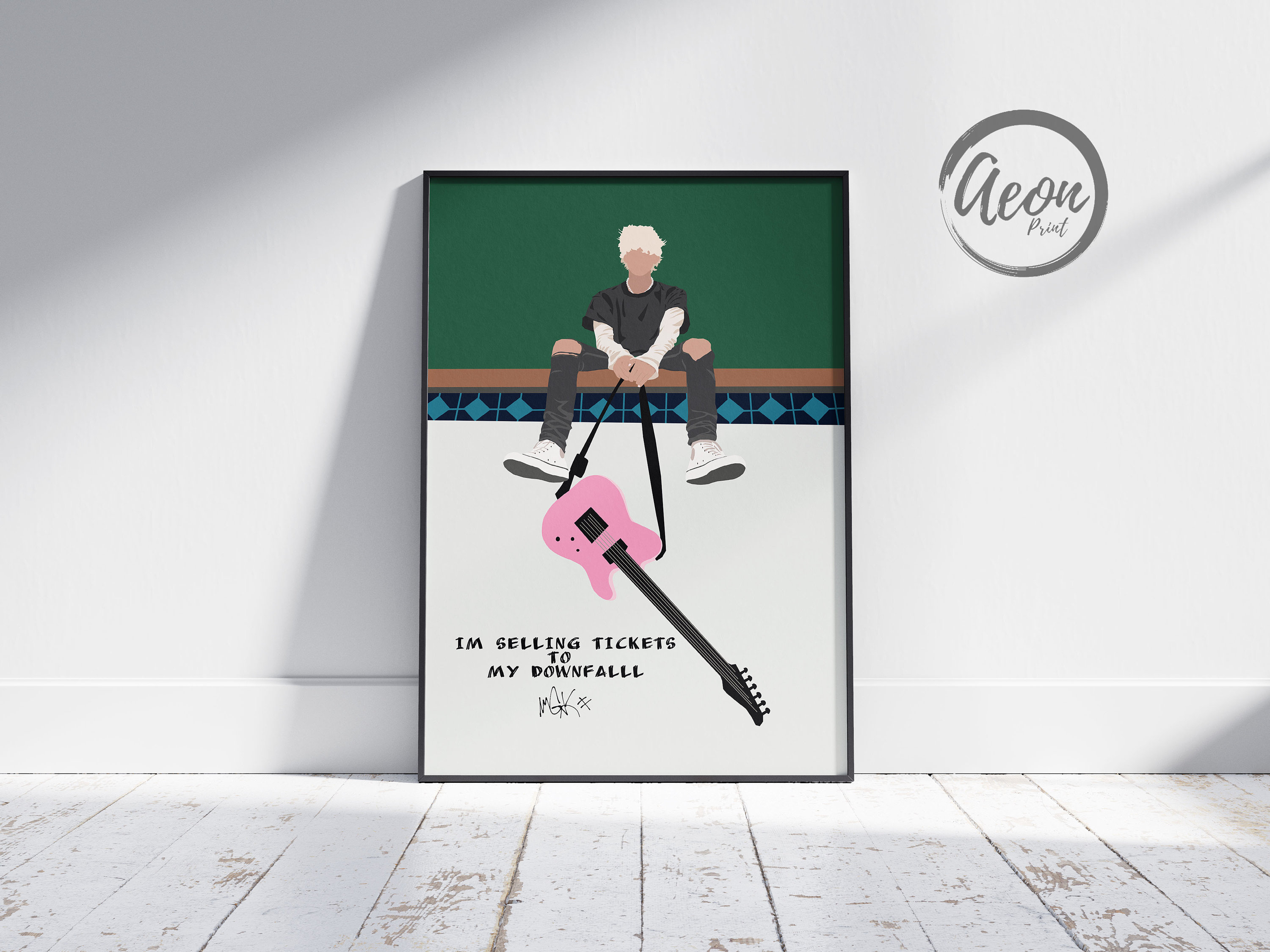 Album Poster _ MGK Print _ Wall Art Printing _ Custom Poster _ Wall ...