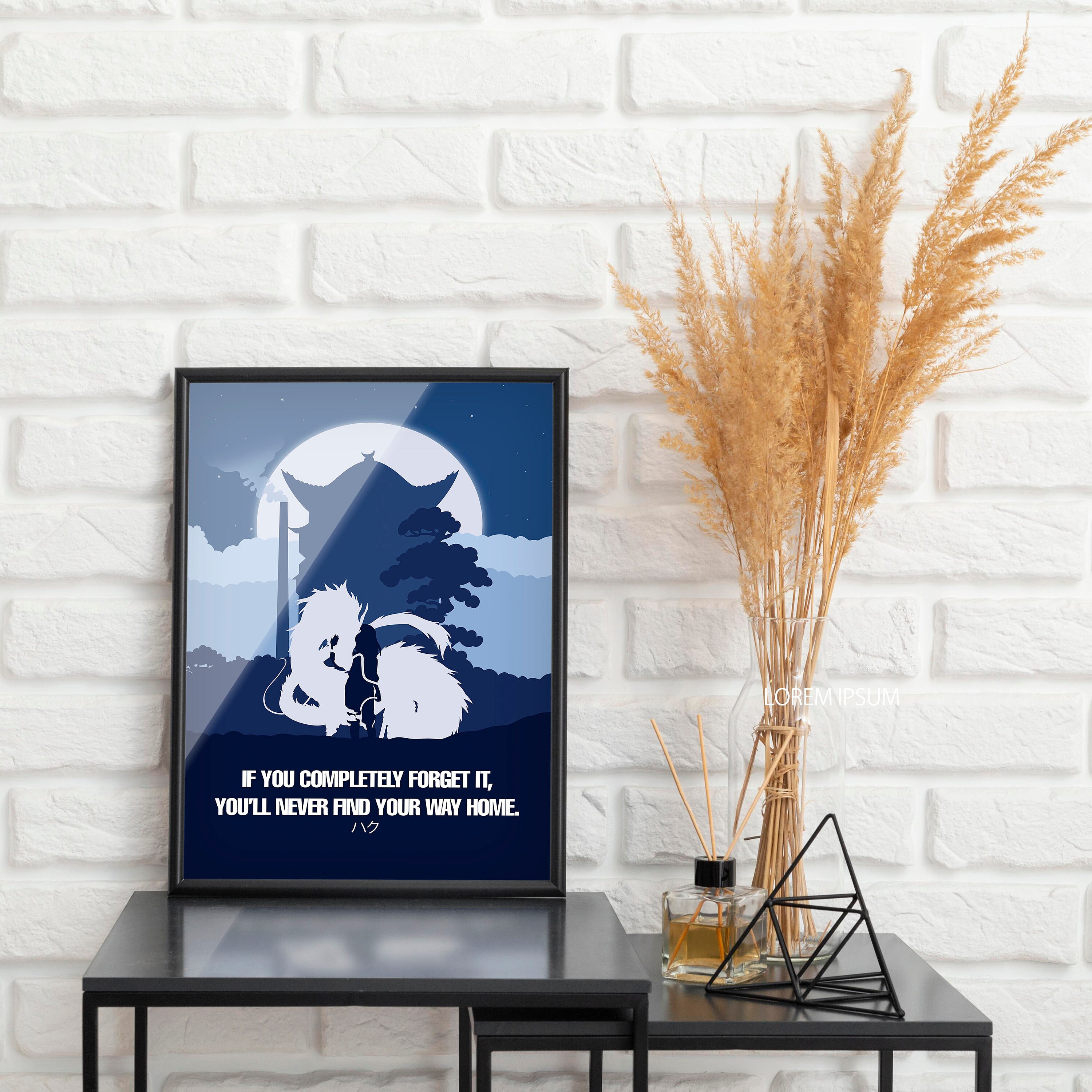 If You Completely Forget It_ Anime Manga Poster _ Minimalist Anime ...