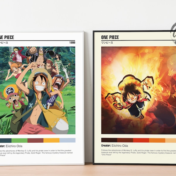 Anime Poster - Etsy
