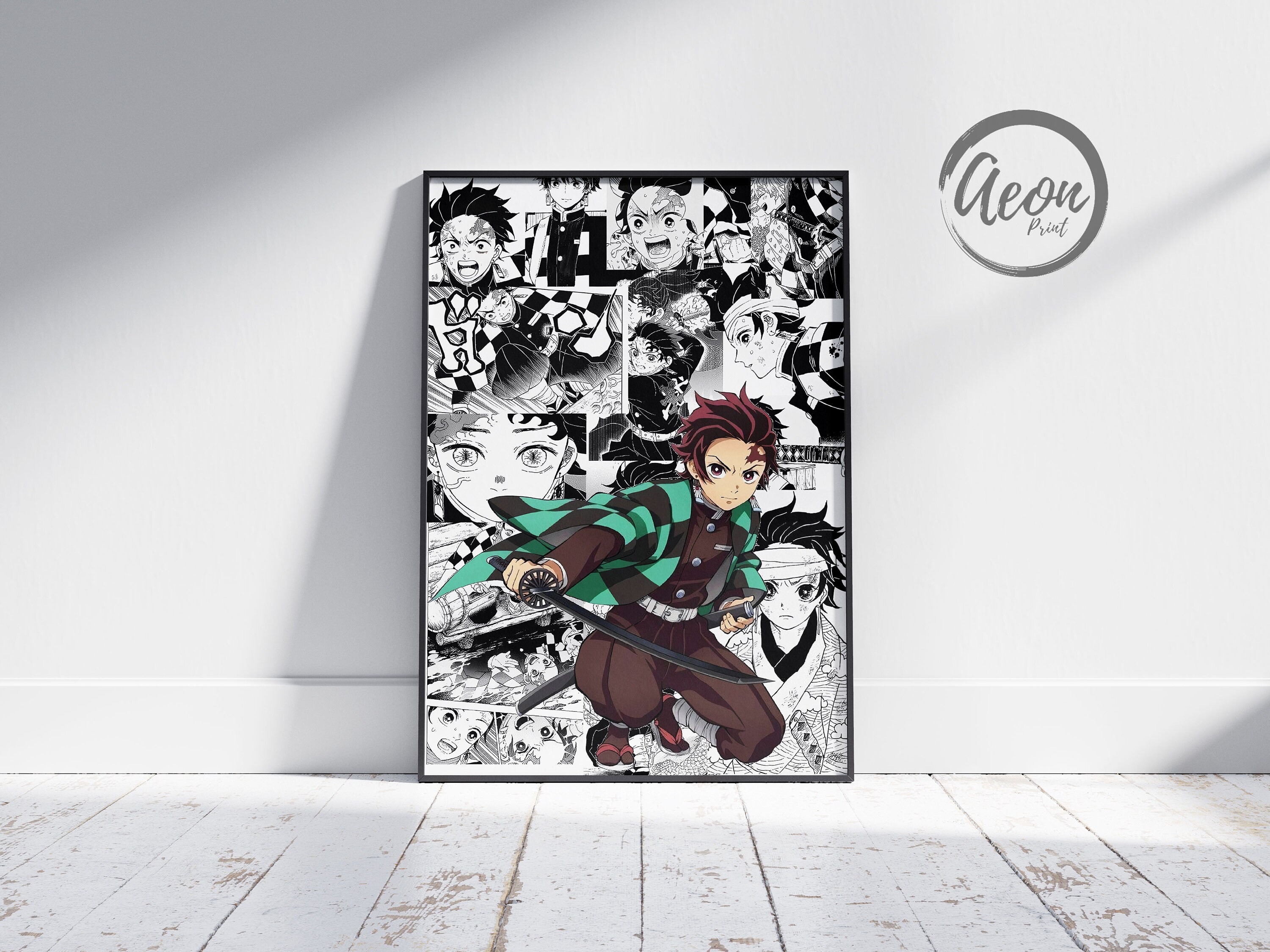 Anime Manga Character Poster _ Minimalist Anime Poster _ Minimalist ...