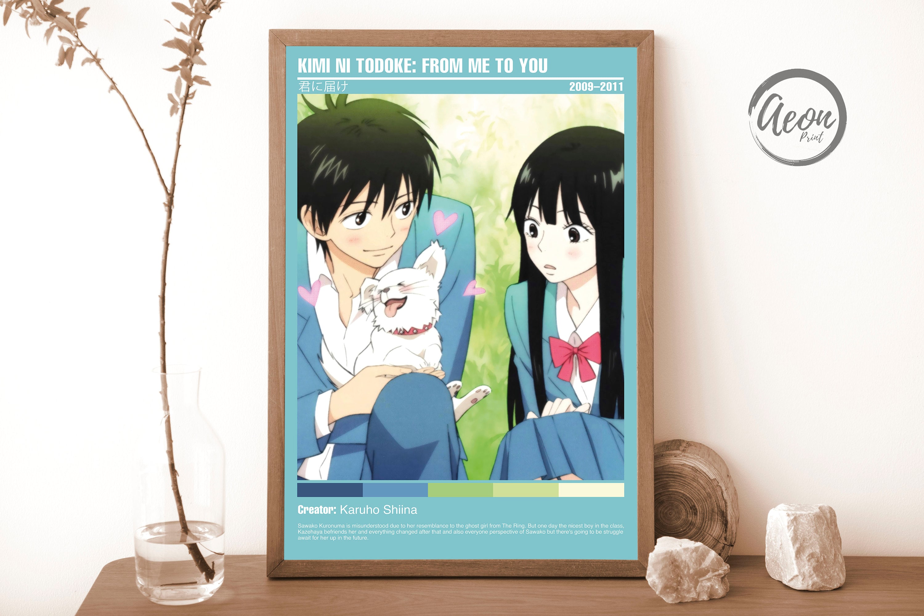 Anime Manga Poster _ Minimalist Anime Poster _ Minimalist Poster ...